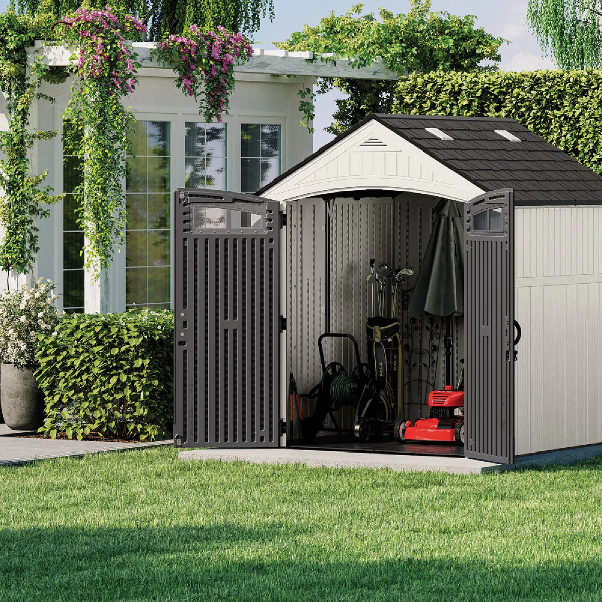 Suncast Resin 7 Ft. x 7 Ft. Storage Shed | Do it Best