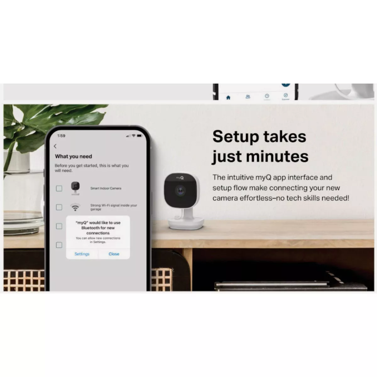 Chamberlain myQ Smart Indoor Camera | Do it Best