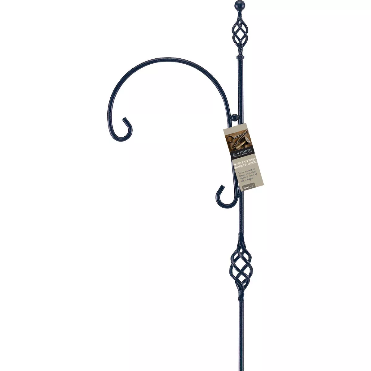 Gardman 80 In. Black Steel Twist Shepherd Hook | Do it Best