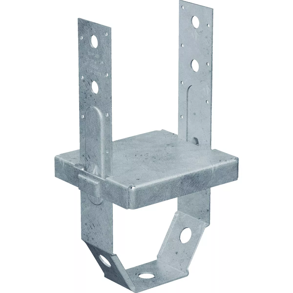 Simpson Strong Tie 6 In. x 6 In. 12 ga Hot Dipped Galvanized Post Base ...