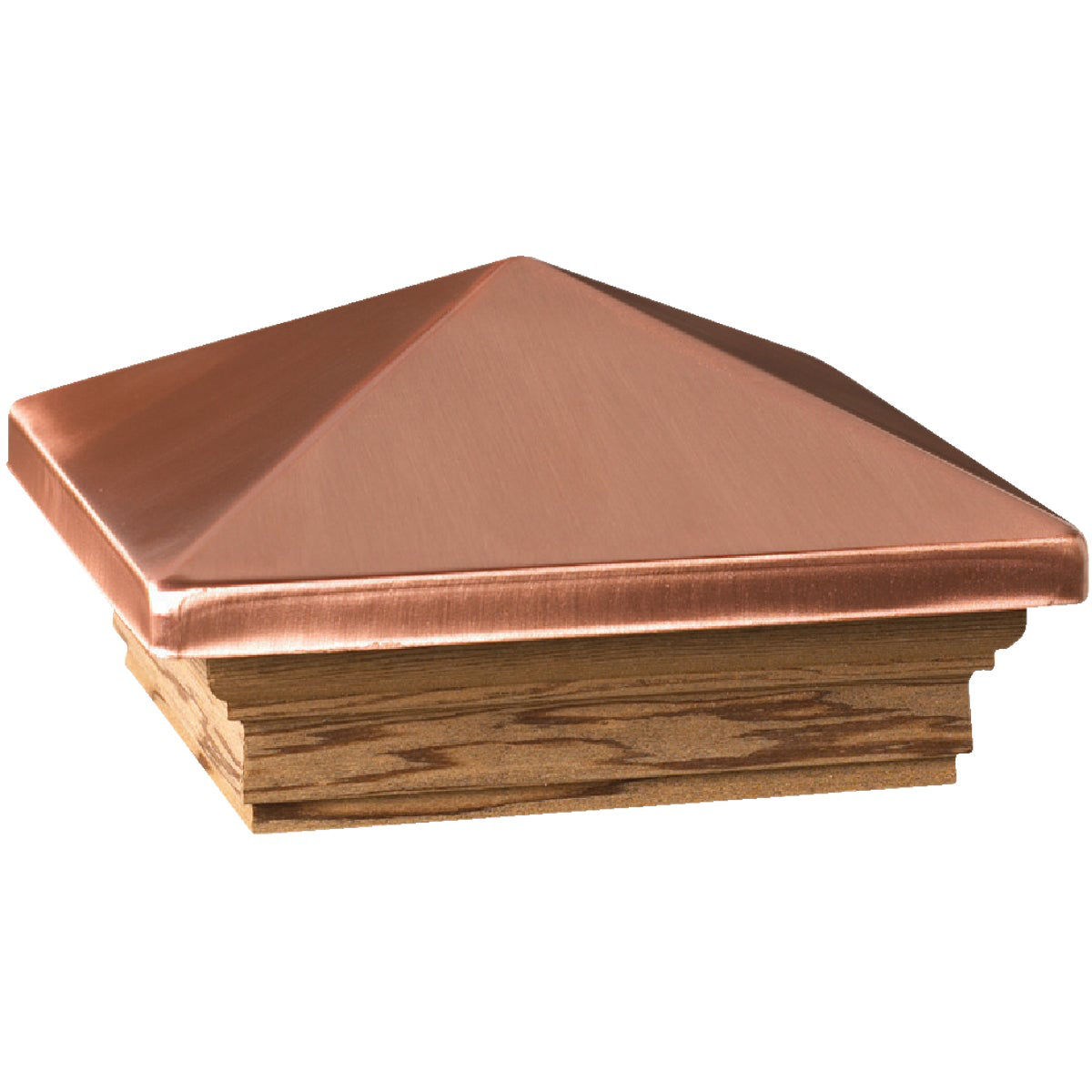Deckorators 6 In. x 6 In. Plastic Top, Pressure Treated Pine Base Press ...
