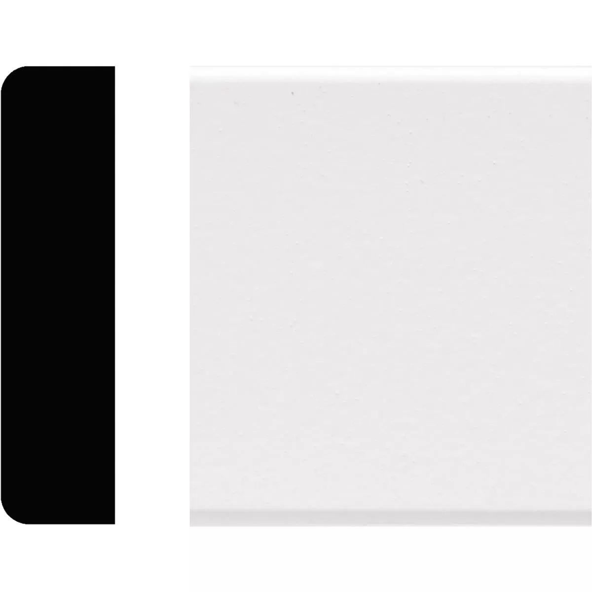 House of Fara 5/8 In. W. x 2-1/8 In. H. x 8 Ft. L. White MDF Mullion ...