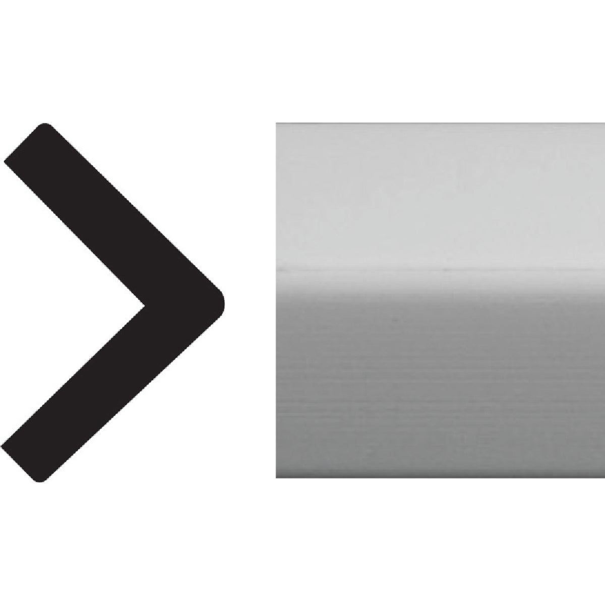 Royal 9/16 In. x 7/8 In. x 8 Ft. White PVC Outside Corner Molding | Do ...