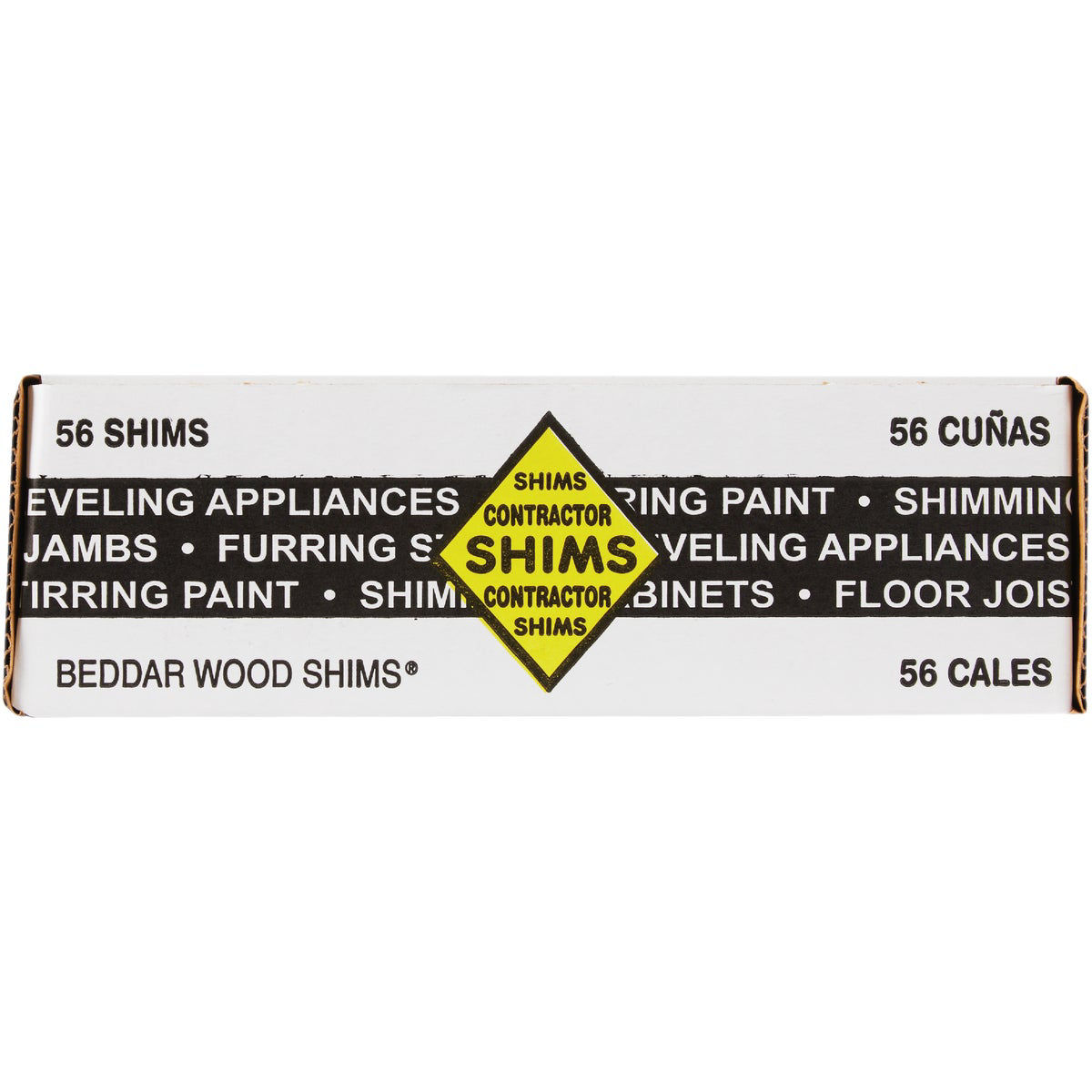Nelson Wood Shims 8 In. L Beddar Wood Shims (56-Count) | Do it Best