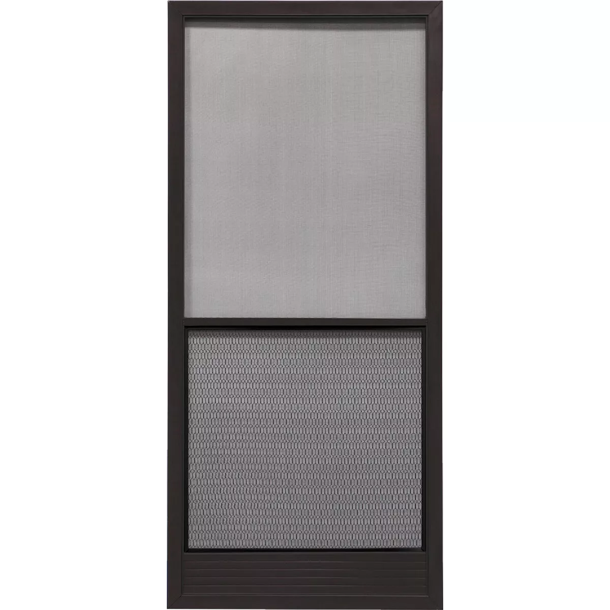 Precision Screen Capri 36 In. W x 80 In. H x 7/8 In. Thick Bronze Steel ...