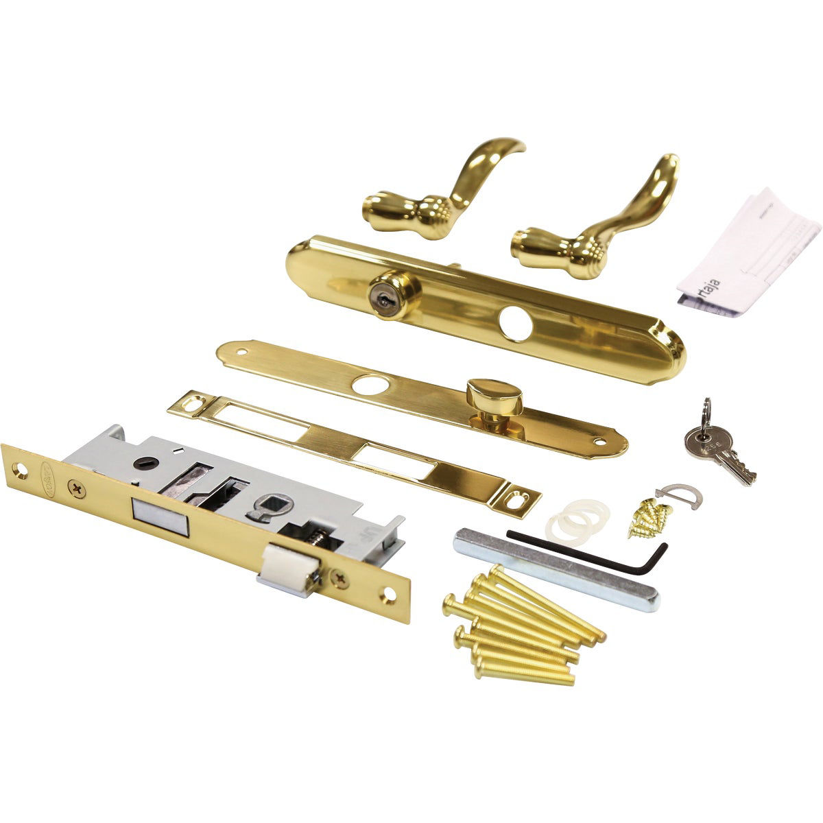 Larson Revere Brass Storm Door Leverset | Do it Best