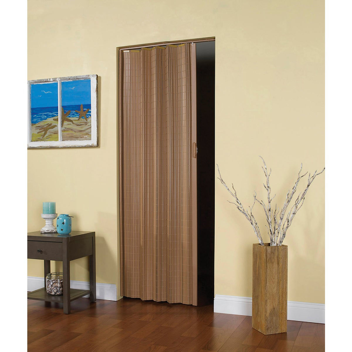 Spectrum Horizon 32 In. W. x 80 In. H. Natural Accordion Folding Door ...