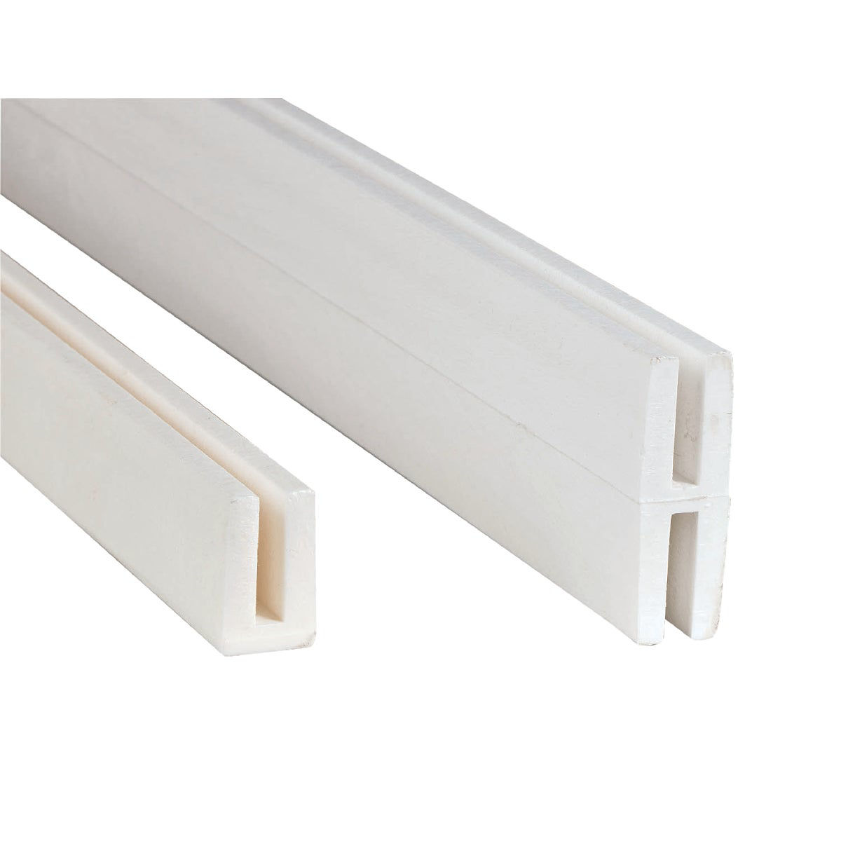 Deckorators 2-1/8 In W x 95-1/2 In L x 3/4 D White Vinyl Panel H ...
