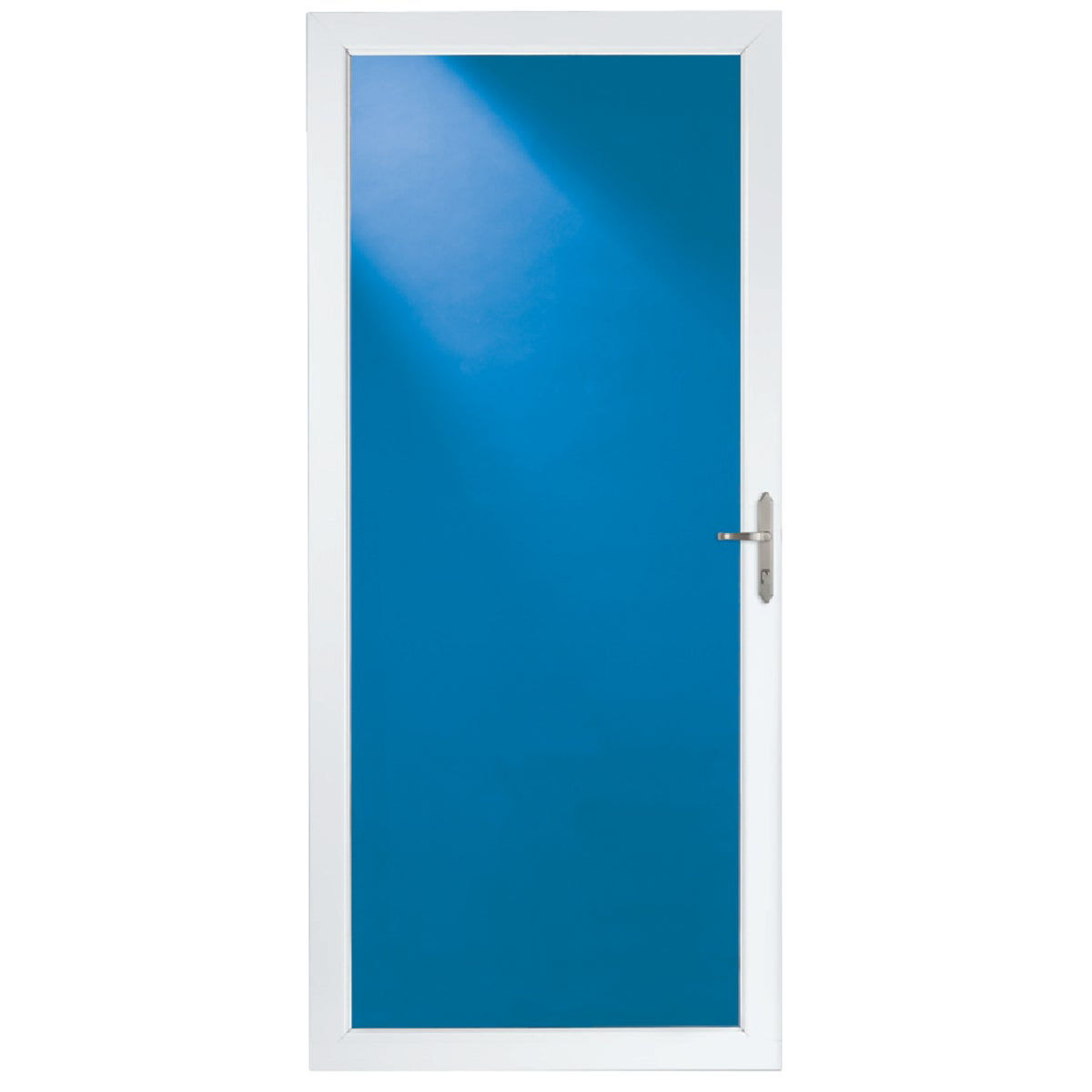Larson Classic 36 In. W x 80 In. H x 1-1/4 In. Thick White Full View ...