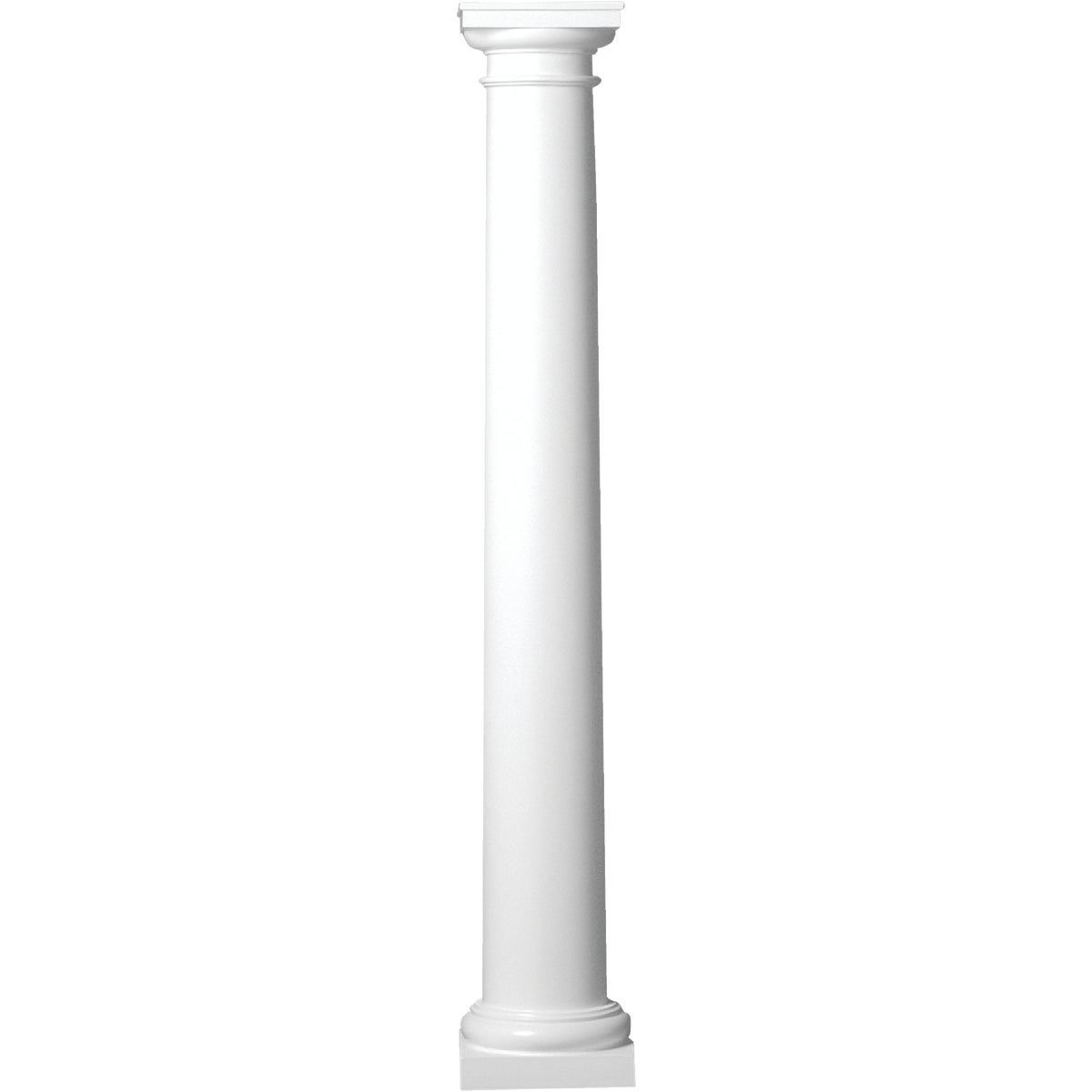 Crown Column 8 In. x 8 Ft. Unfinished Round Fiberglass Column | Do it Best