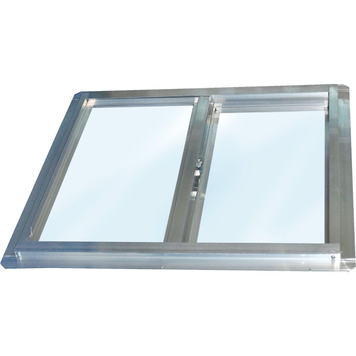 Croft Series 90 24 In. W. x 24 In. H. Glazed Mill Aluminum Sliding ...