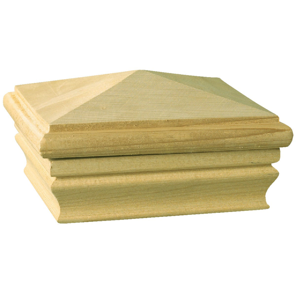 Deckorators 4 In. x 4 In. Pressure-Treated Pine Press-On Post Cap | Do ...