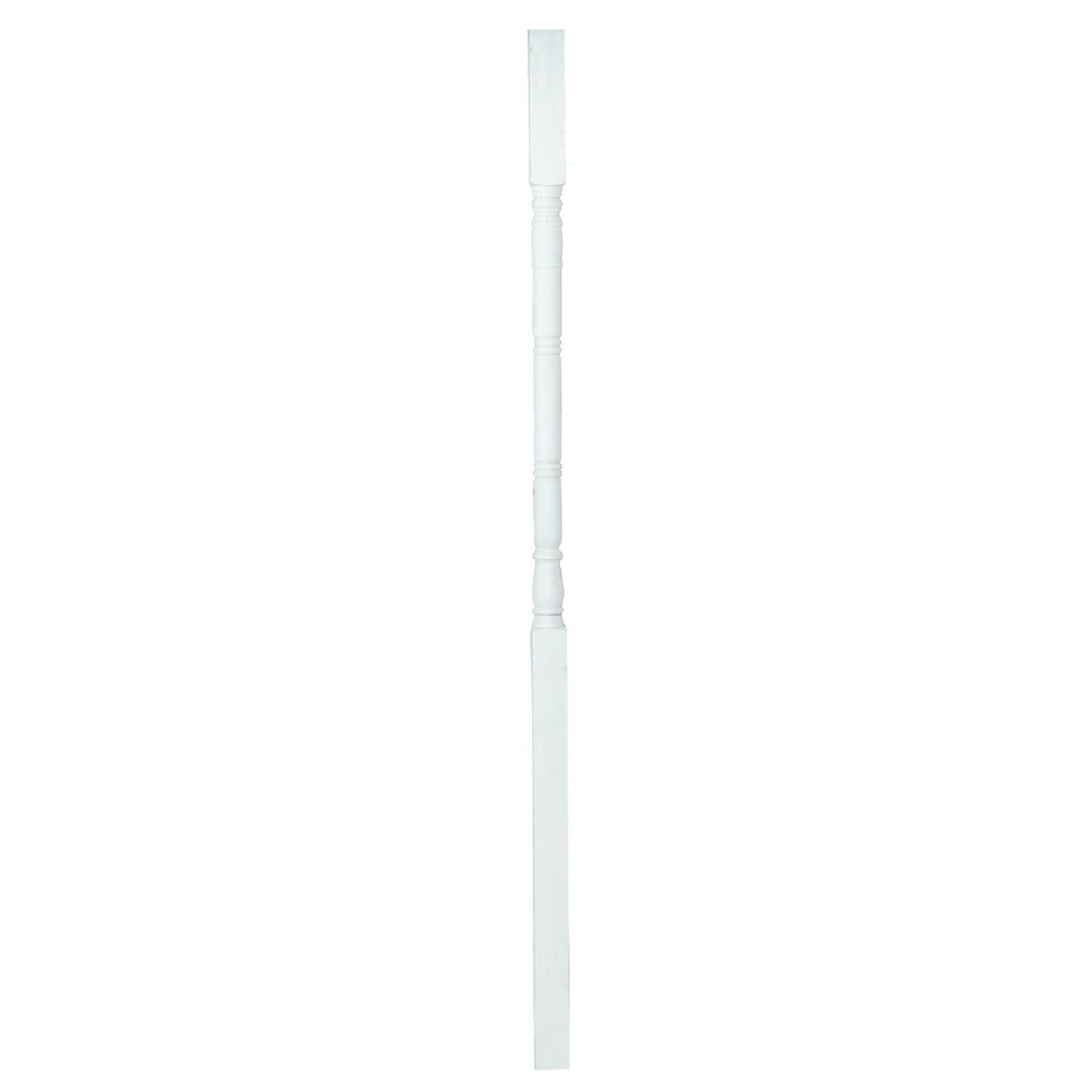 Crown Column 4 In. x 4 In. x 8 Ft. Colonial Fingerjointed Pine Turned ...