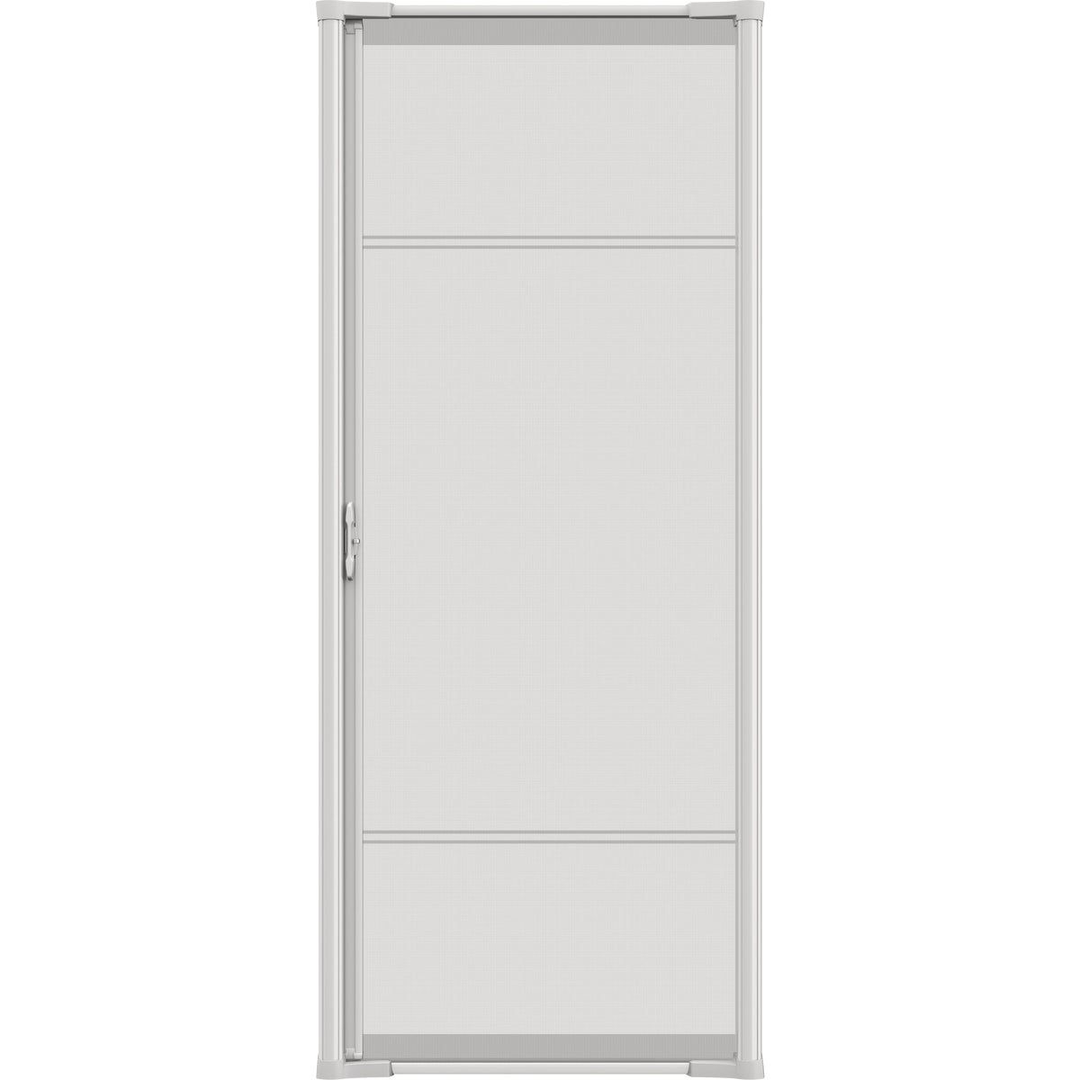 Larson Brisa 32 In. to 36 In. W x 80 In. to 81 In. H Single Door White ...