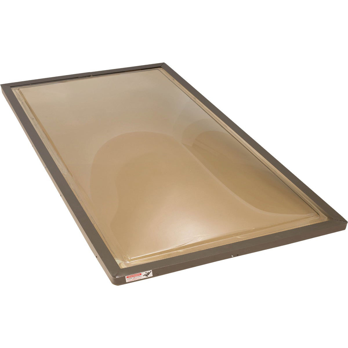 Kennedy Skylights 24 In. x 48 In. Bronze Aluminum Frame Curb Mount ...