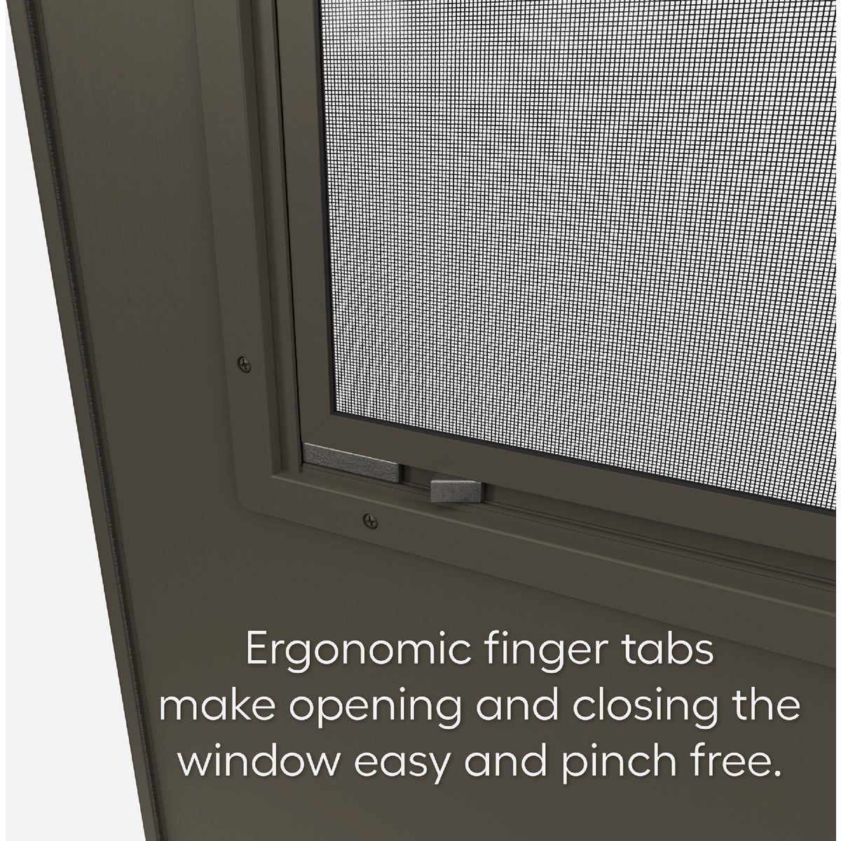 Larson 36 In. W x 80 In. H Brown Single-Vent Solid Wood Core Storm Door ...