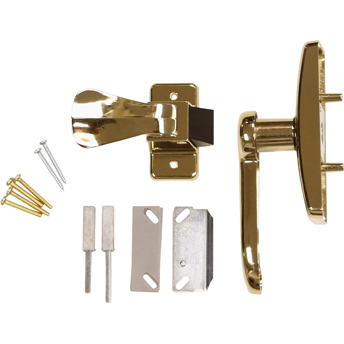 Larson Georgian Brass Lever Storm Door Latch | Do it Best