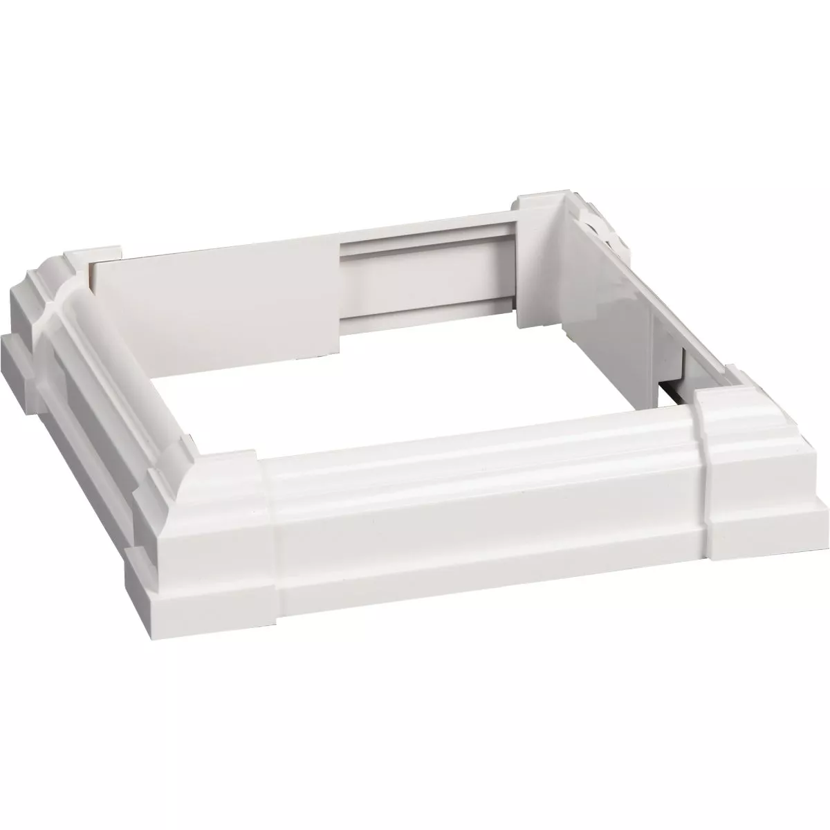 Beechdale 6 In. W. x 6 In. L. PVC White Post Trim Collar | True Value ...