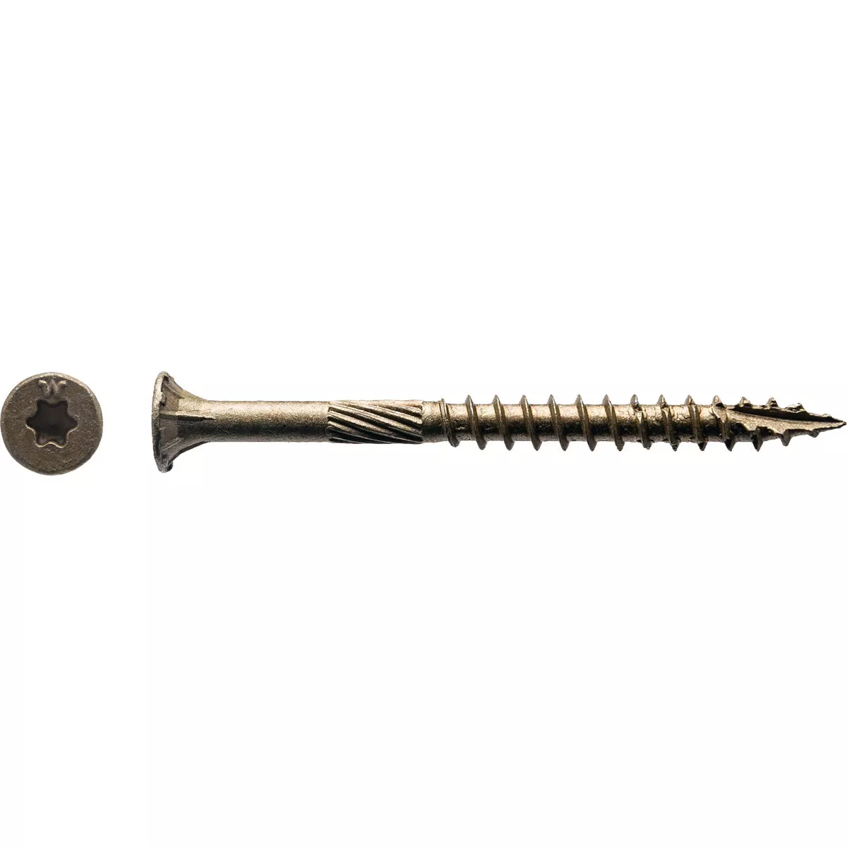 Big Timber #10 x 3 In. Bronze Flat Head Wood Screw (64-Count, 1 Lb ...