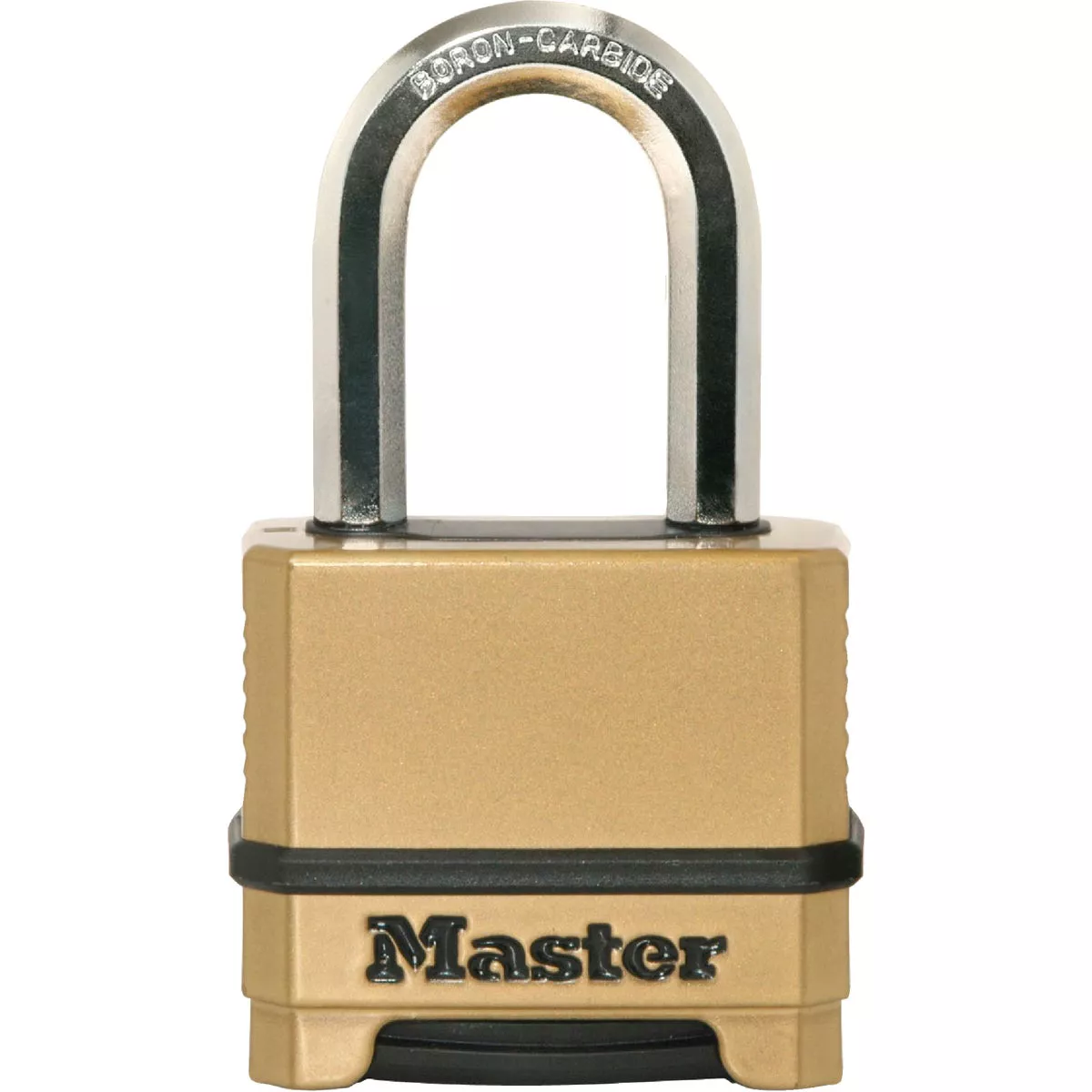 Master Lock Magnum 2 In. Steel Gold & Black Combination Padlock with 1 ...