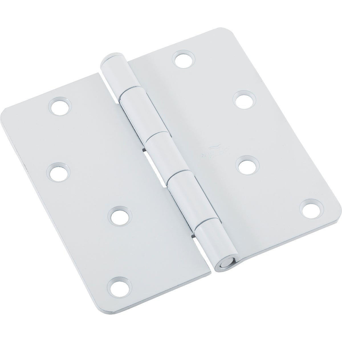 National 4 In. x 1/4 In. Radius White Door Hinge | Do it Best