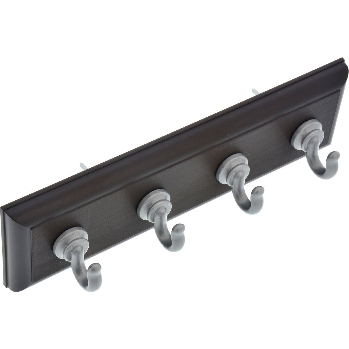 Hillman High and Mighty 10 Lb. Capacity Black Key Rail with Silver ...