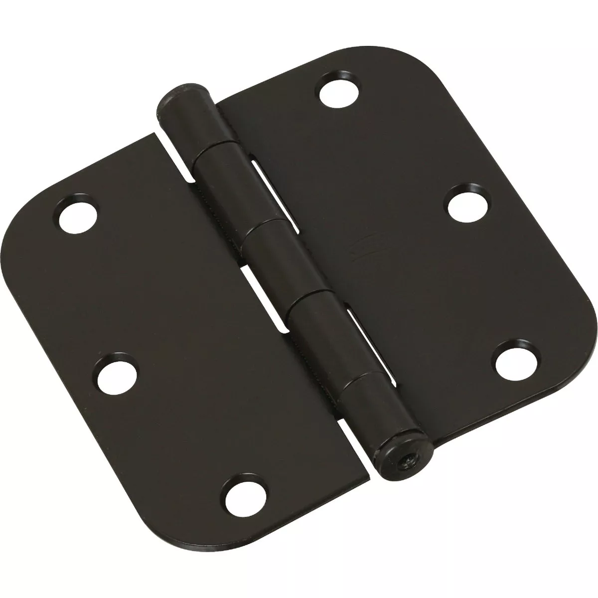 National 3 In. Oil Rubbed Bronze 5/8 In. Radius Door Hinge | True Value ...