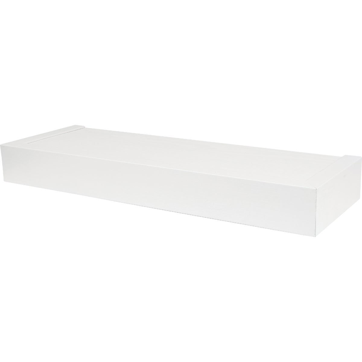 High and Mighty 18 In. White Floating Shelf | Do it Best