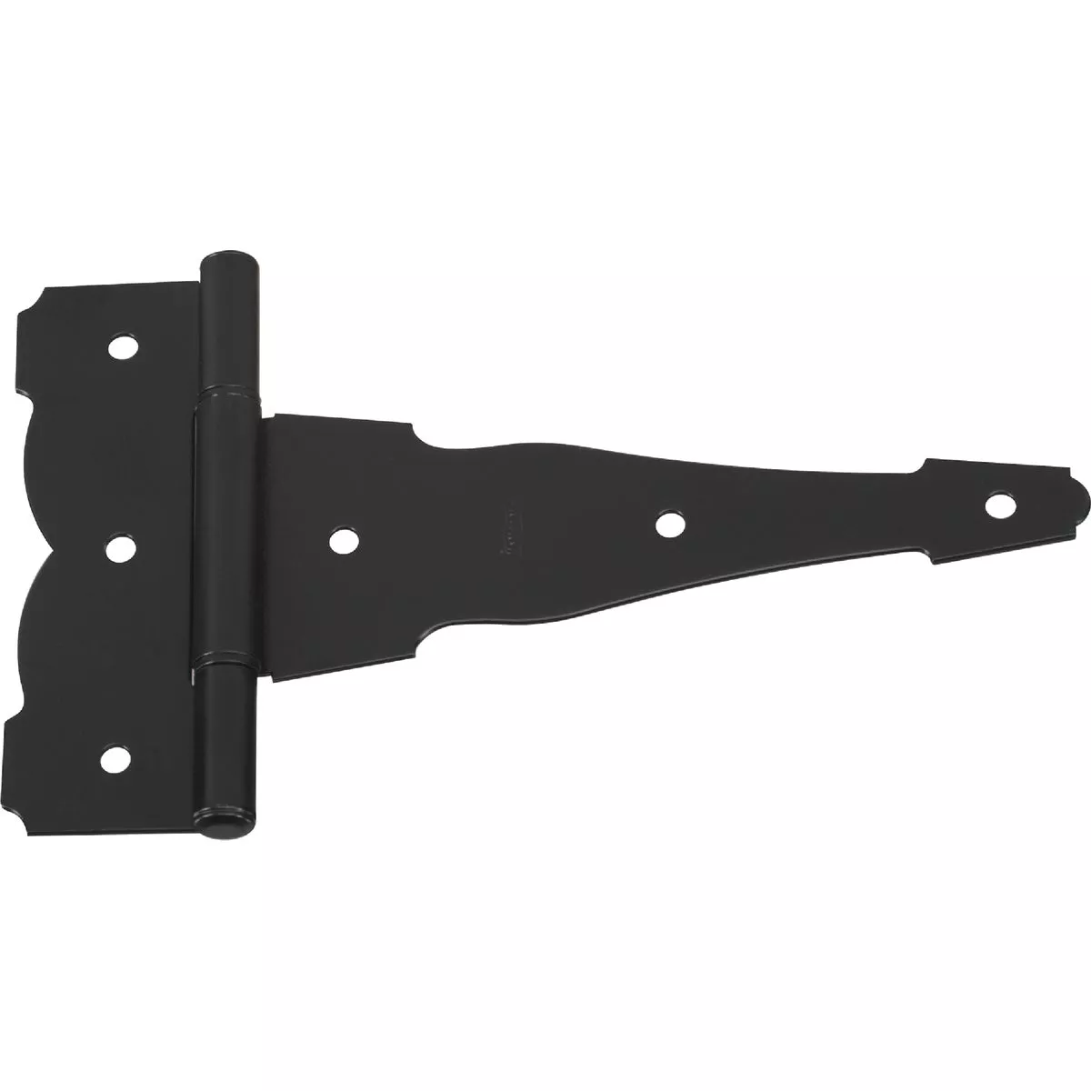National Hardware 8 In. Black Ornamental Reversible T-Hinge | Do it Best