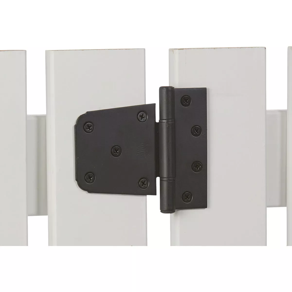 National Hardware 3-1/2 In. Matte Black Extra Heavy-Duty Steel Gate ...