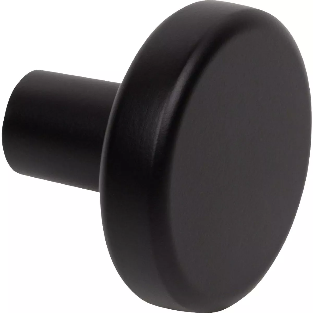 Elements Gibson 1-1/4 In. Dia. Matte Black Cabinet Knob | True Value ...