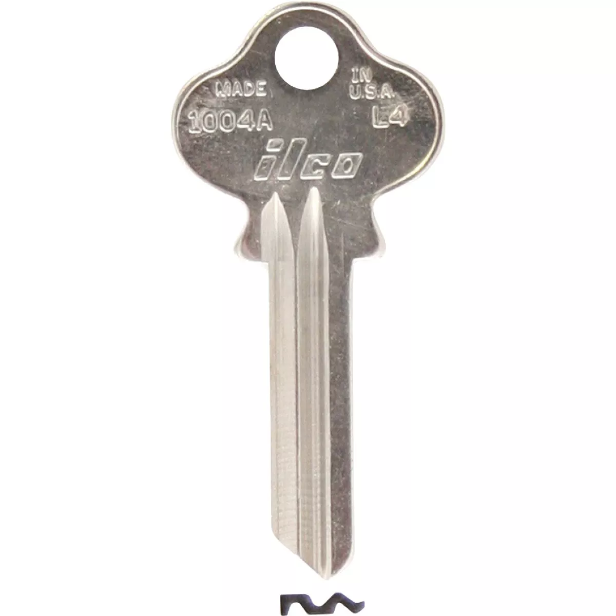 ILCO Lockwood Nickel Plated House Key, L4 / 1004A (10-Pack) | True ...