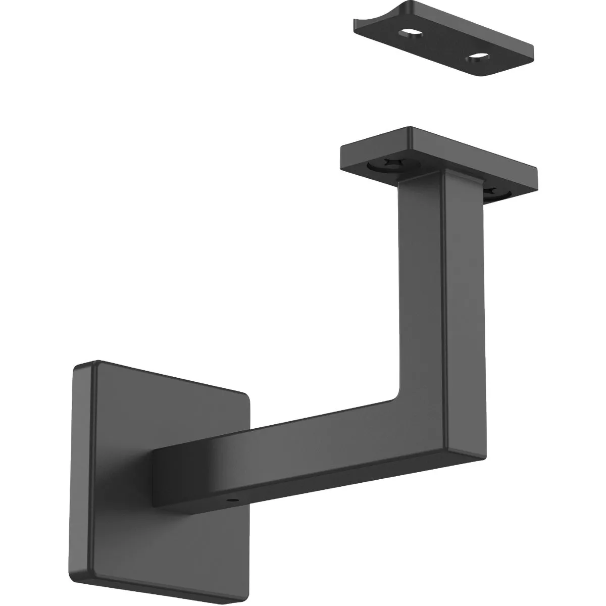 National Hardware 3-5/16 In. Matte Black Reed Handrail Bracket | Do it Best