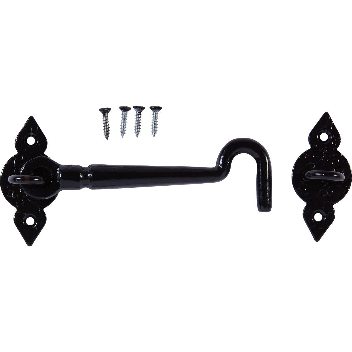 National 6 In. Spear Black Gate Hook | Do it Best