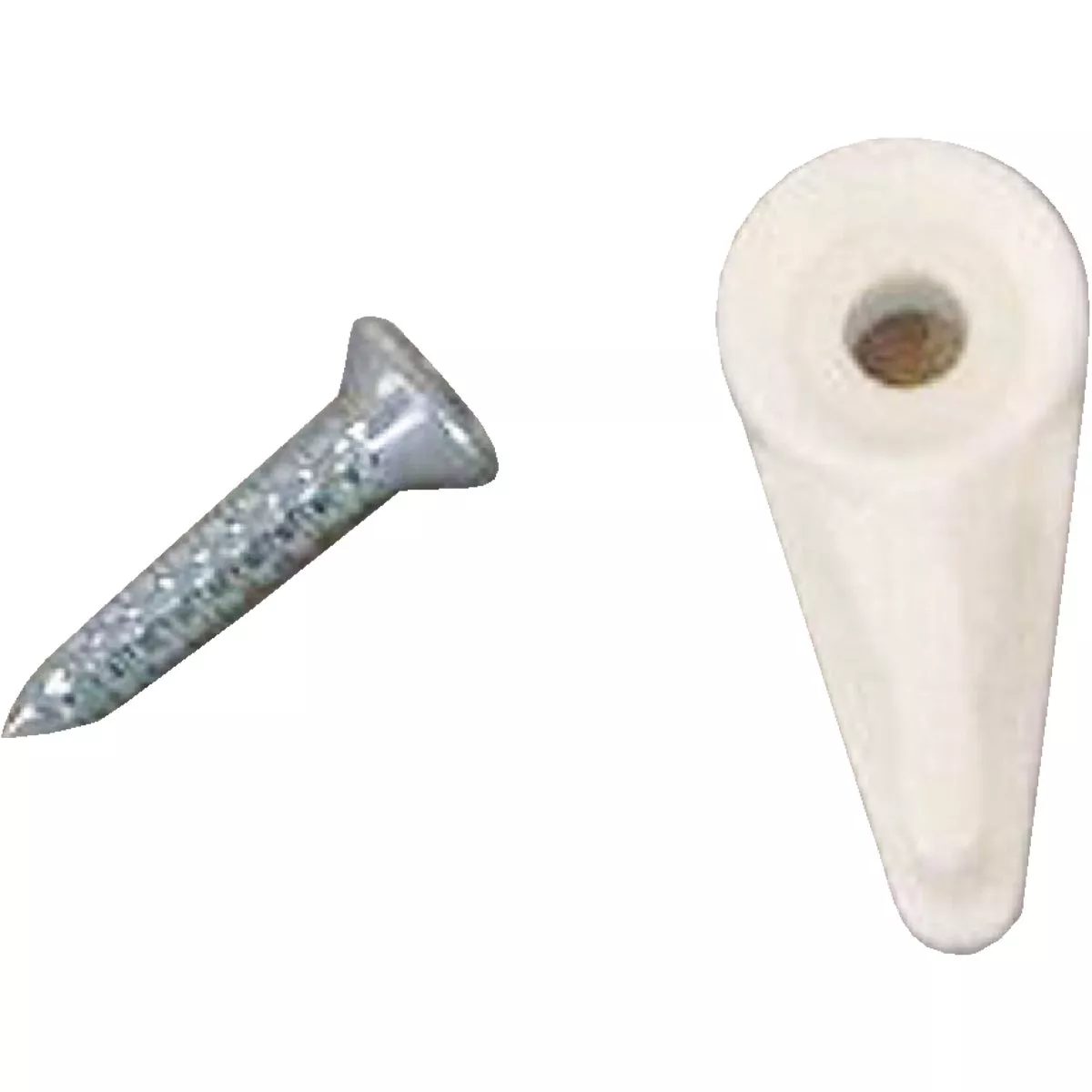 United States Hardware 5/32 In. x 15/16 In. White Storm & Screen Clip ...