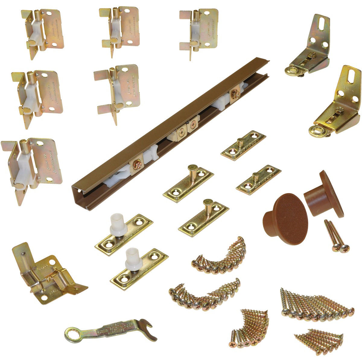 Johnson Hardware 60 In. 4-Door Folding Door Hardware | Do it Best