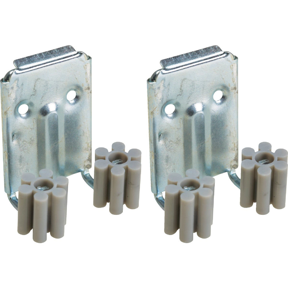 Spring Loaded Clip Vinyl Coated Storage Hook (2-Pack) | Do it Best