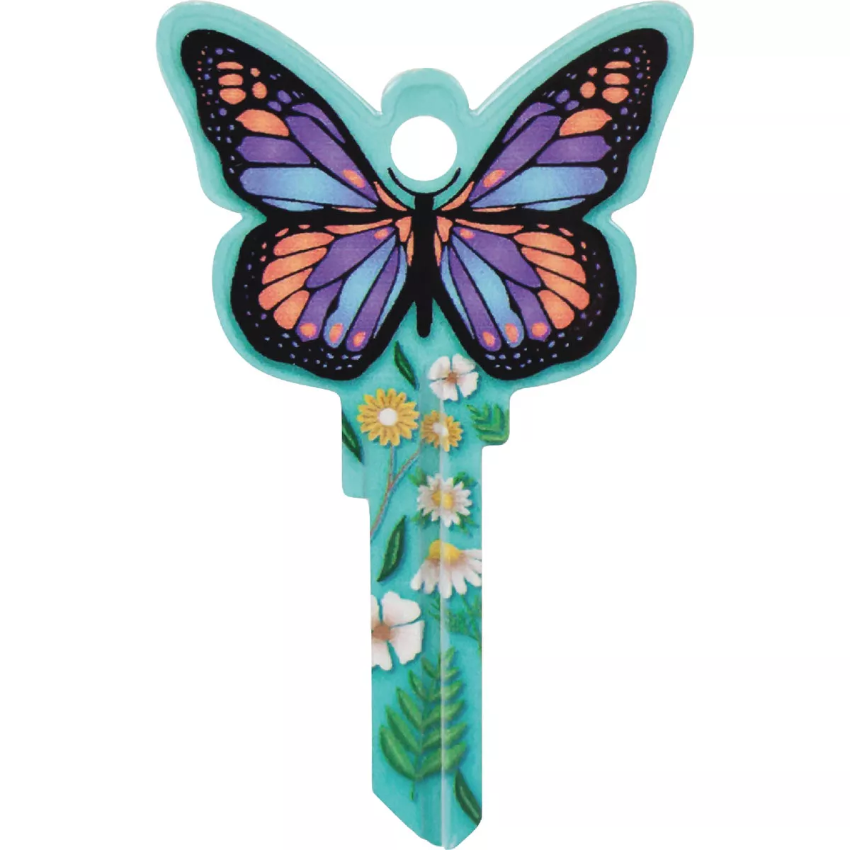 Lucky Line Butterfly Key Shapes Decorative House Key - KW1 | True Value ...
