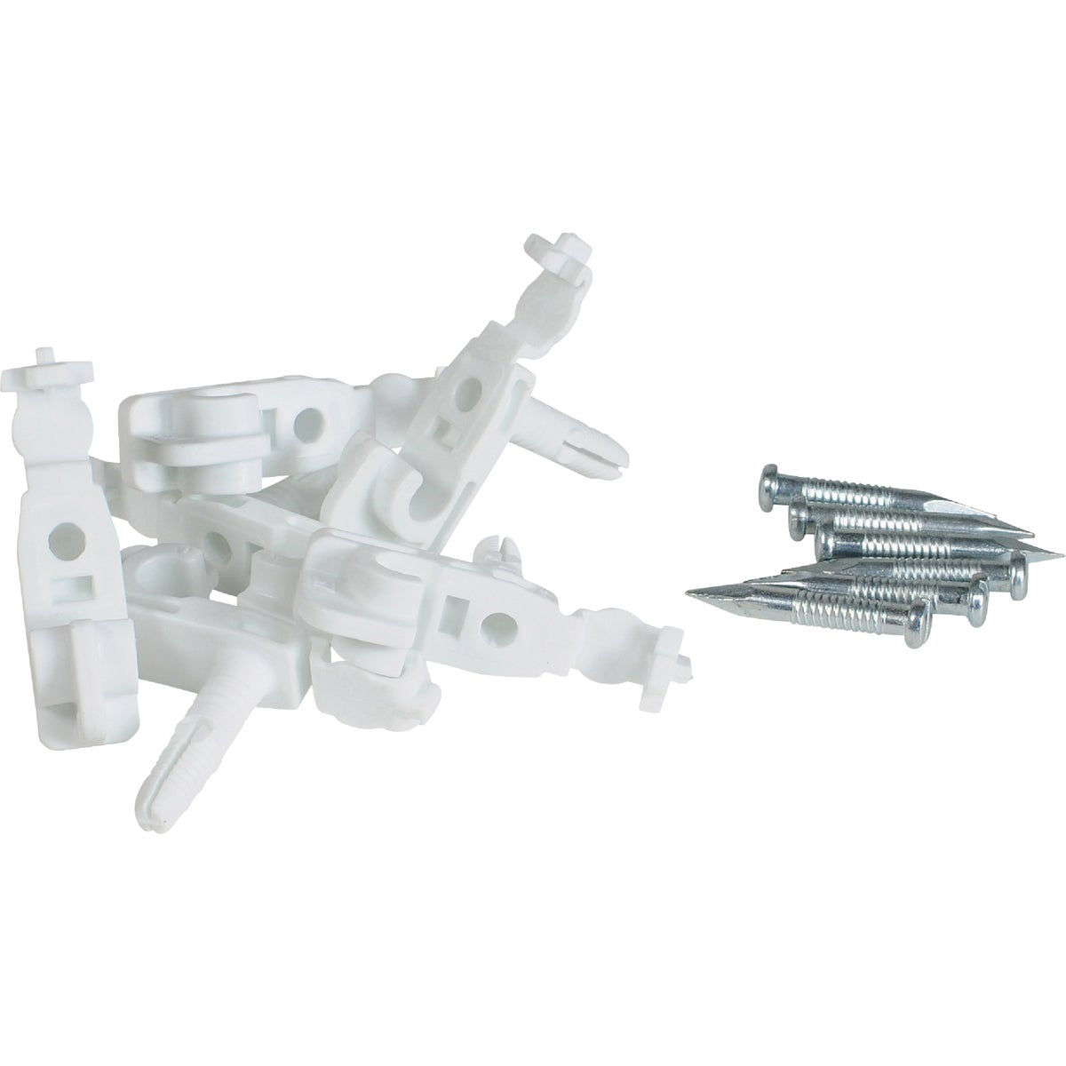 Rubbermaid White Direct Mount Back Clip (6-Count) | Do it Best