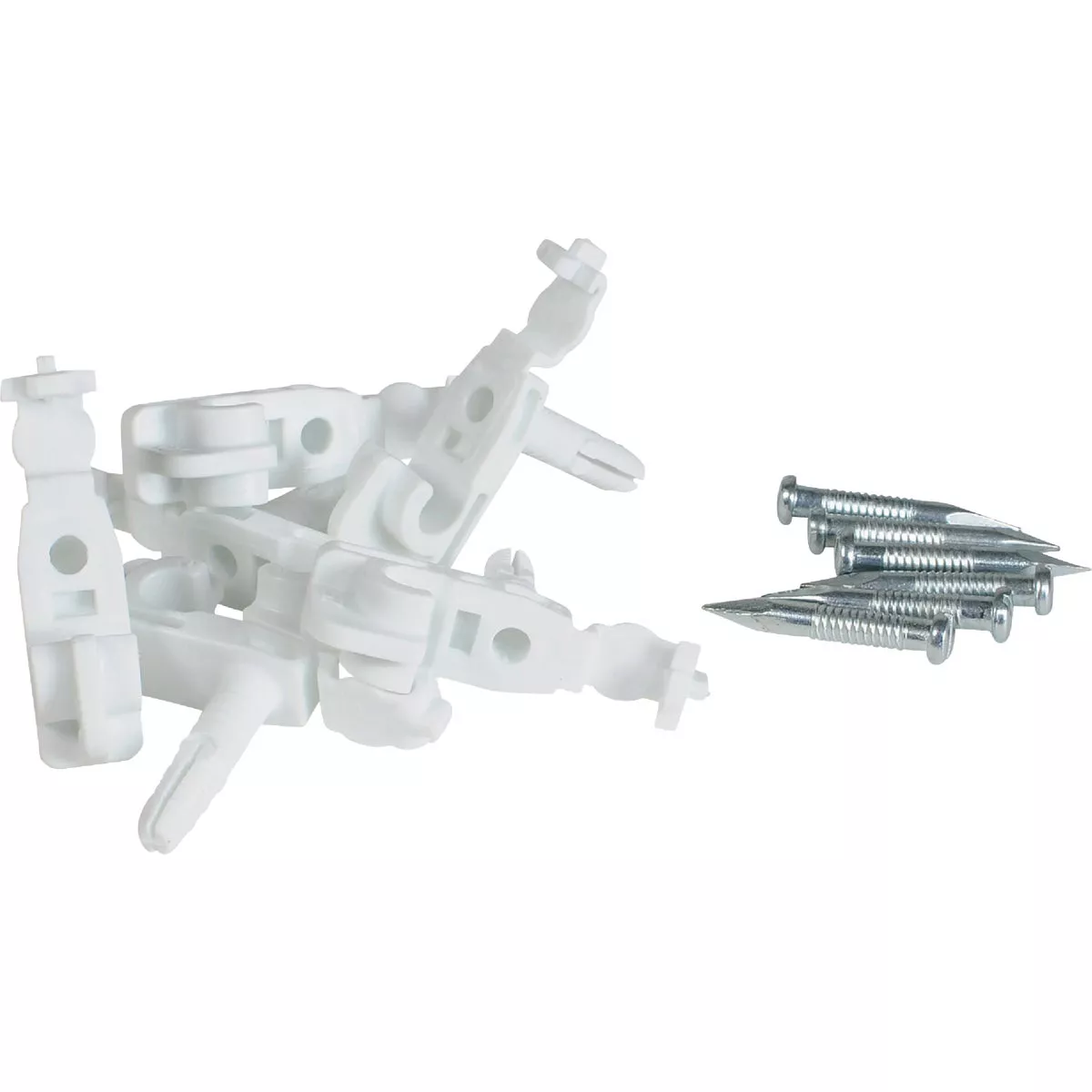 Rubbermaid White Direct Mount Back Clip (6-Count) | Do it Best