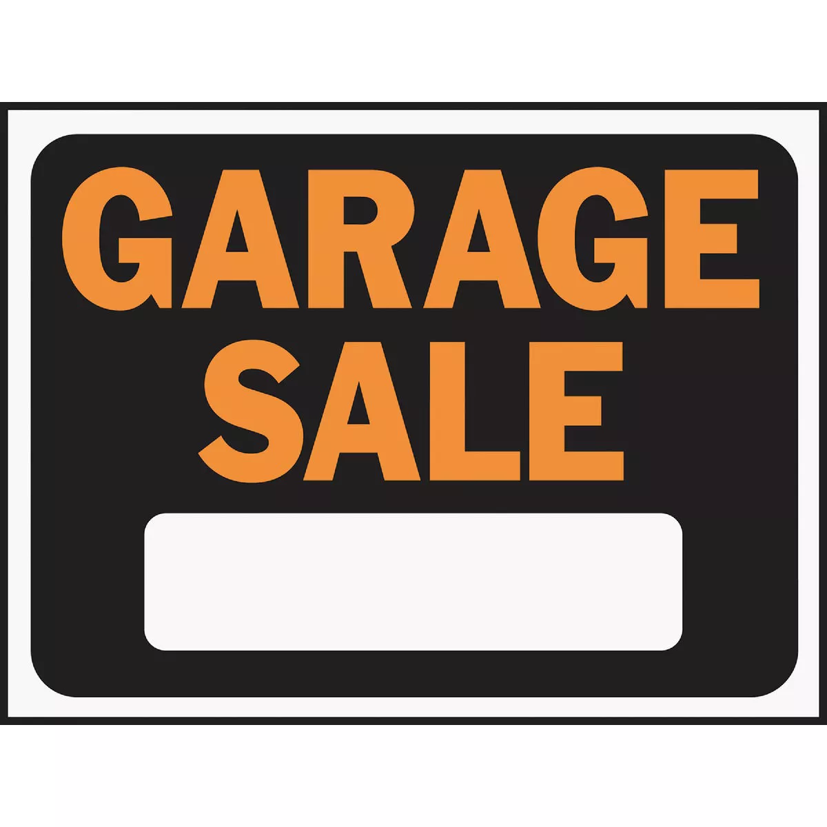 Hy-Ko 9x12 Plastic Sign, Garage Sale | Do it Best
