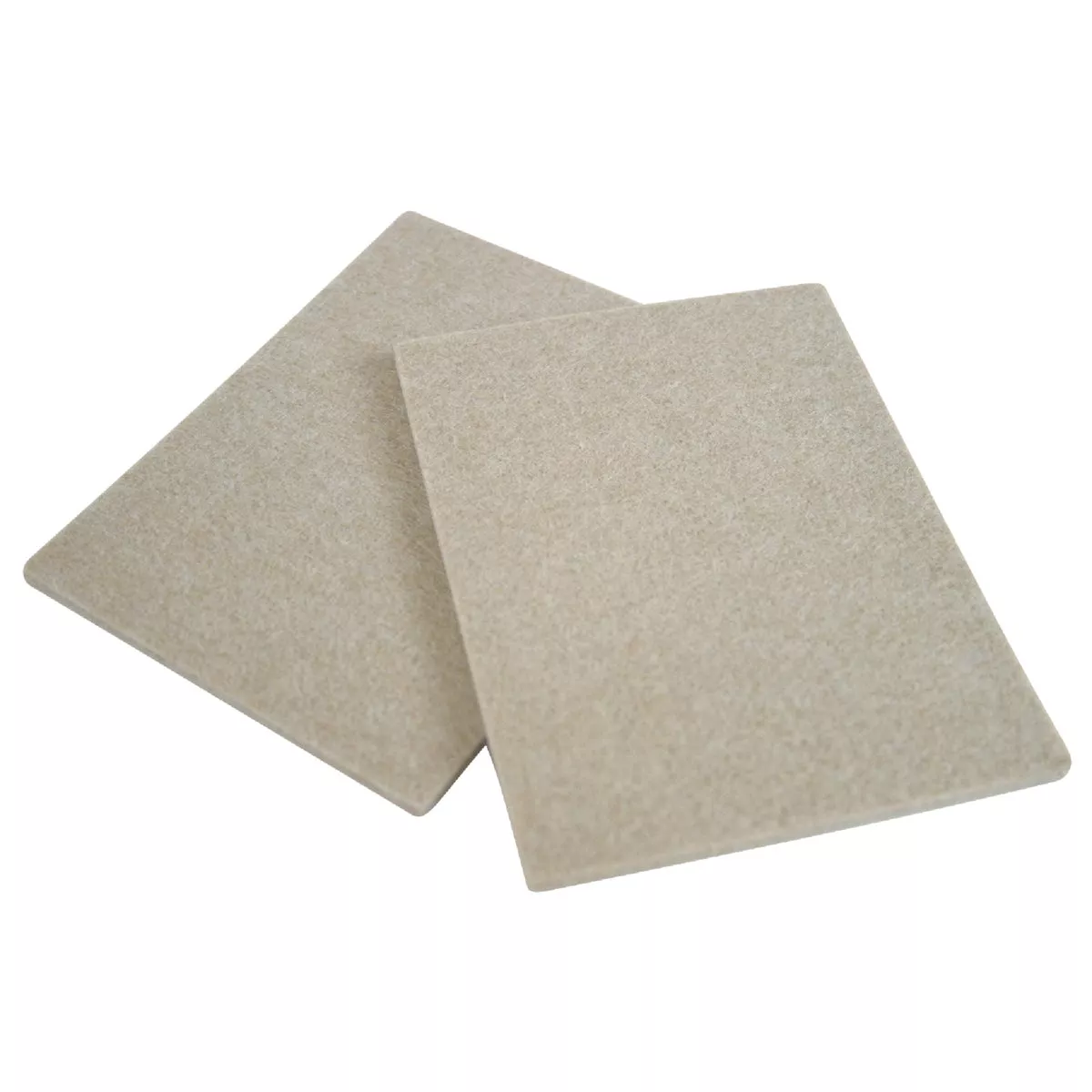Magic Sliders 6 In. x 4-1/2 In. Oatmeal Felt Sheet,(2-Pack) | True ...