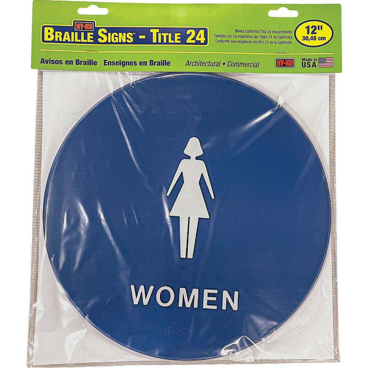 Hy-Ko Plastic Restroom Sign, Women | Do it Best