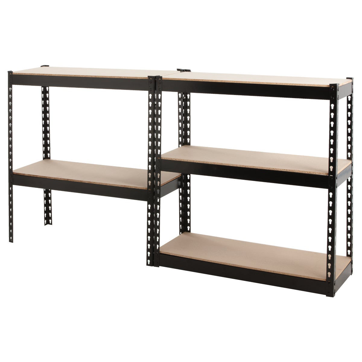 L-Beam 34 In. x 72 In. x 14 In. Black Steel 5-Tier Shelving | Do it Best