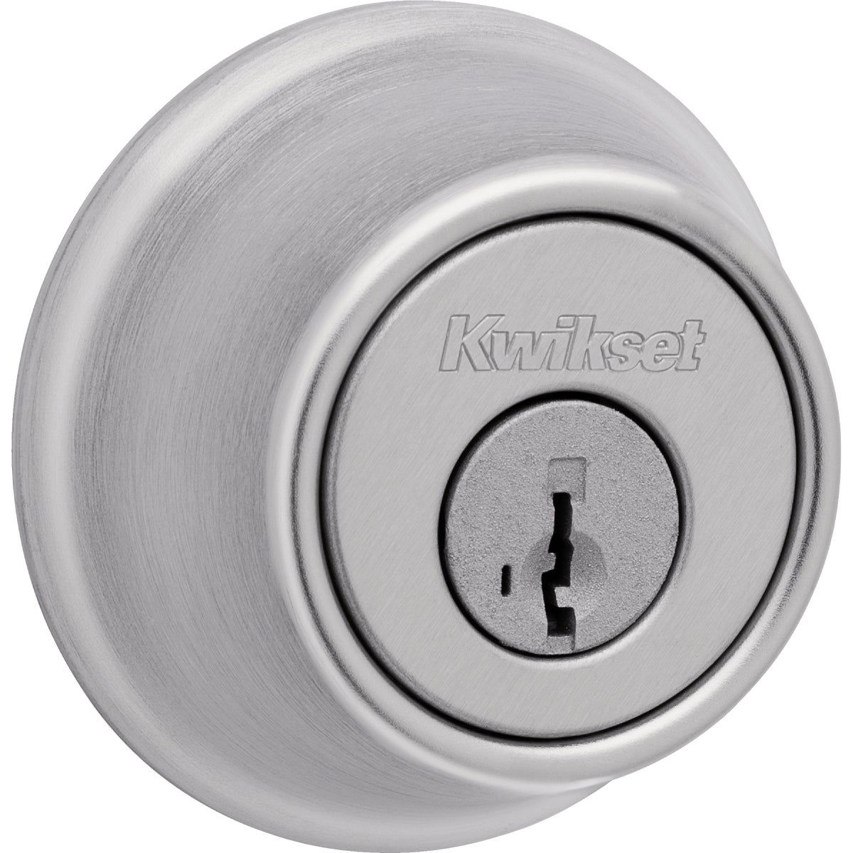Kwikset 660 Mobile Home Single Cylinder Deadbolt with SmartKey, Satin ...