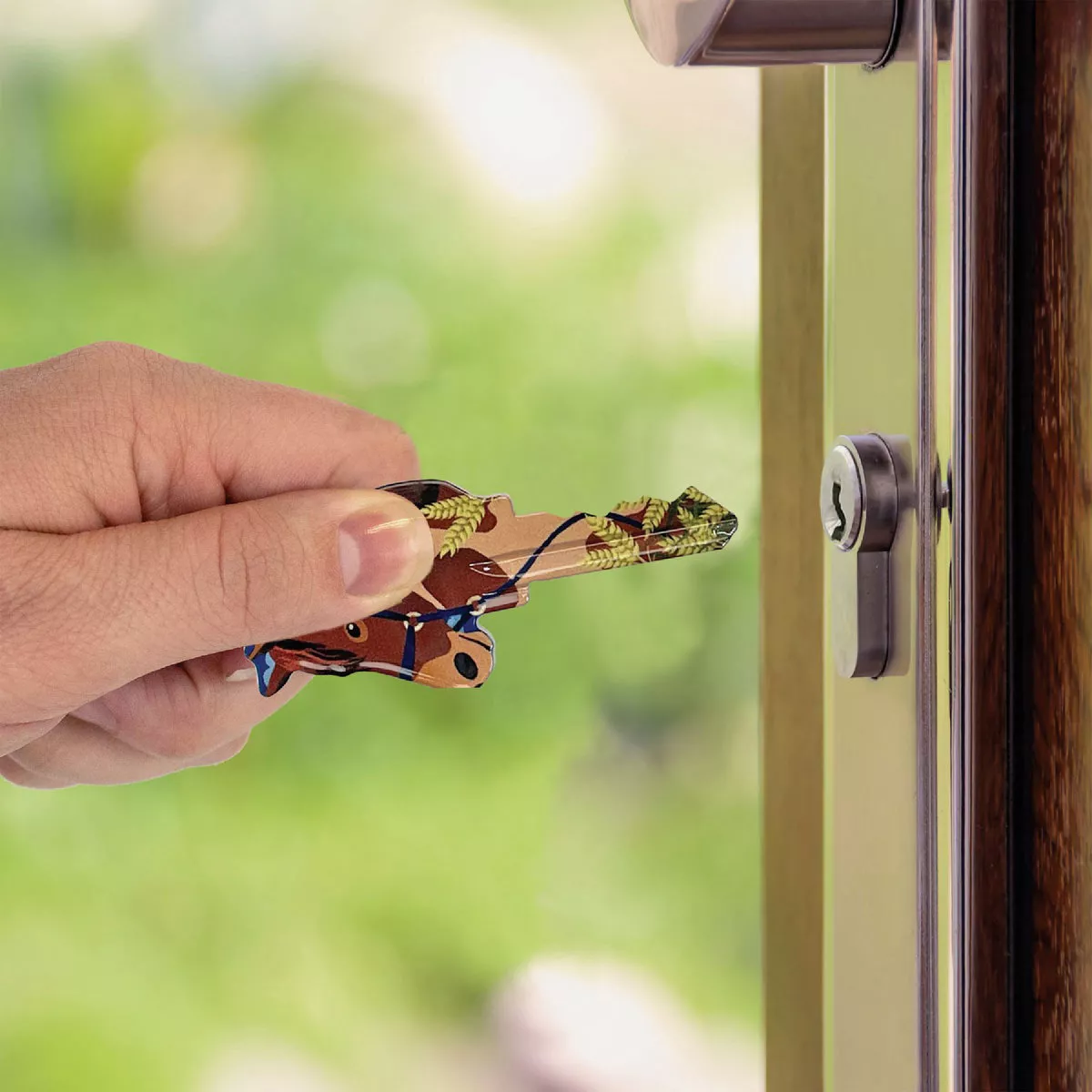 Lucky Line Horse Key Shapes Decorative House Key - KW1 | True Value ...