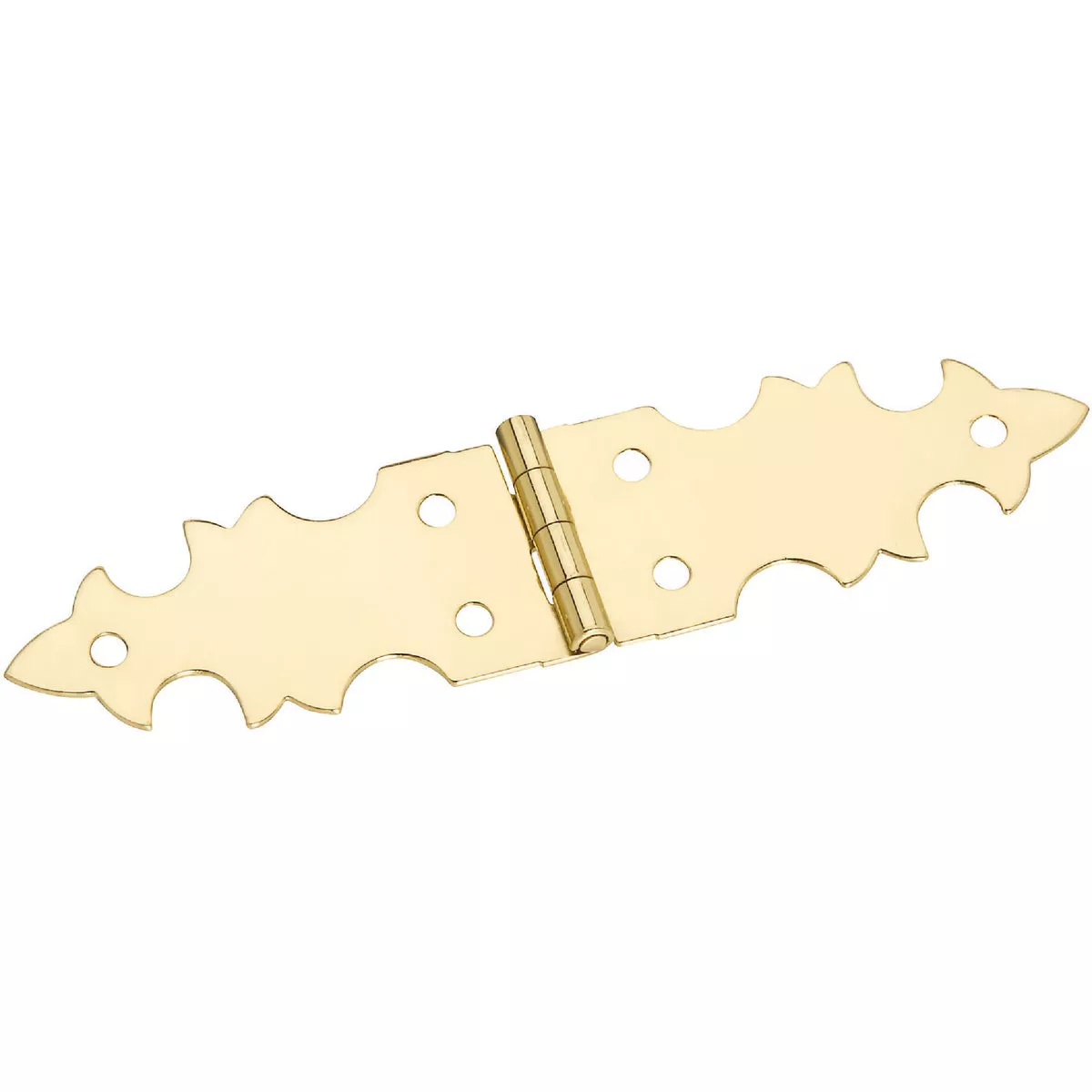 National Hardware 5/8 In. x 2-3/4 In. Brass Miniature Decorative Hinge ...