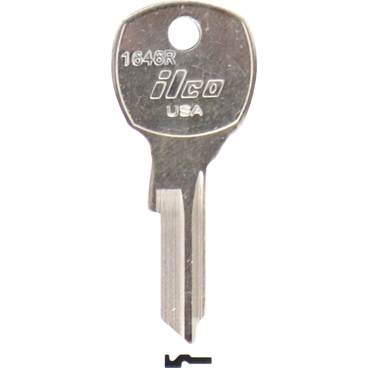 ILCO National Nickel Plated Mailbox Key, 1646R (10-Pack) | Do it Best