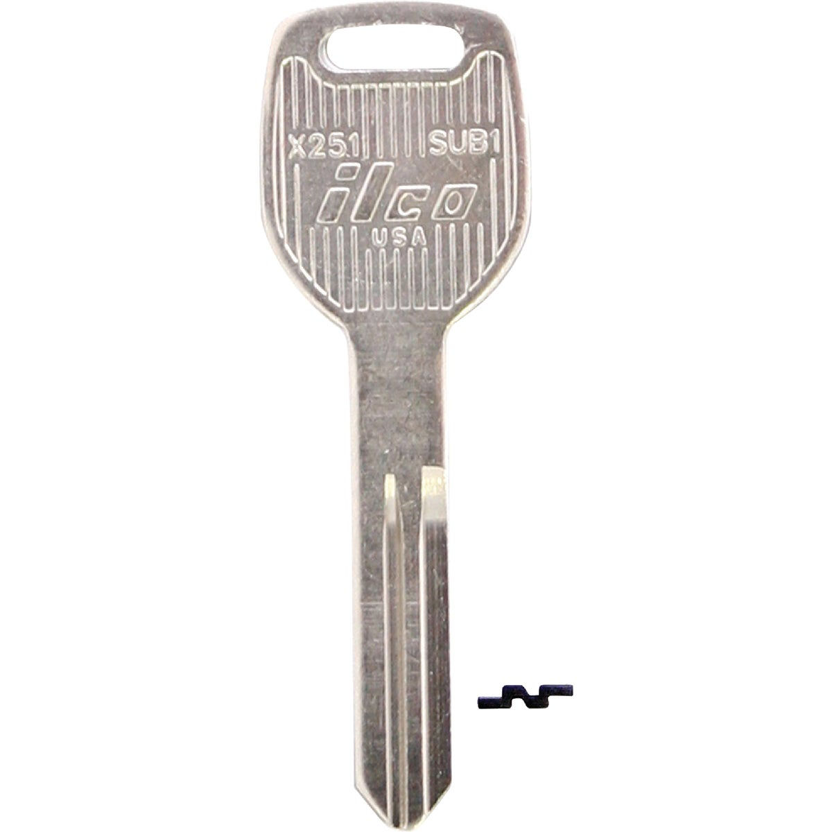 ILCO Subaru Nickel Plated Automotive Key, SUB1 / X251 (10-Pack) | Do it ...