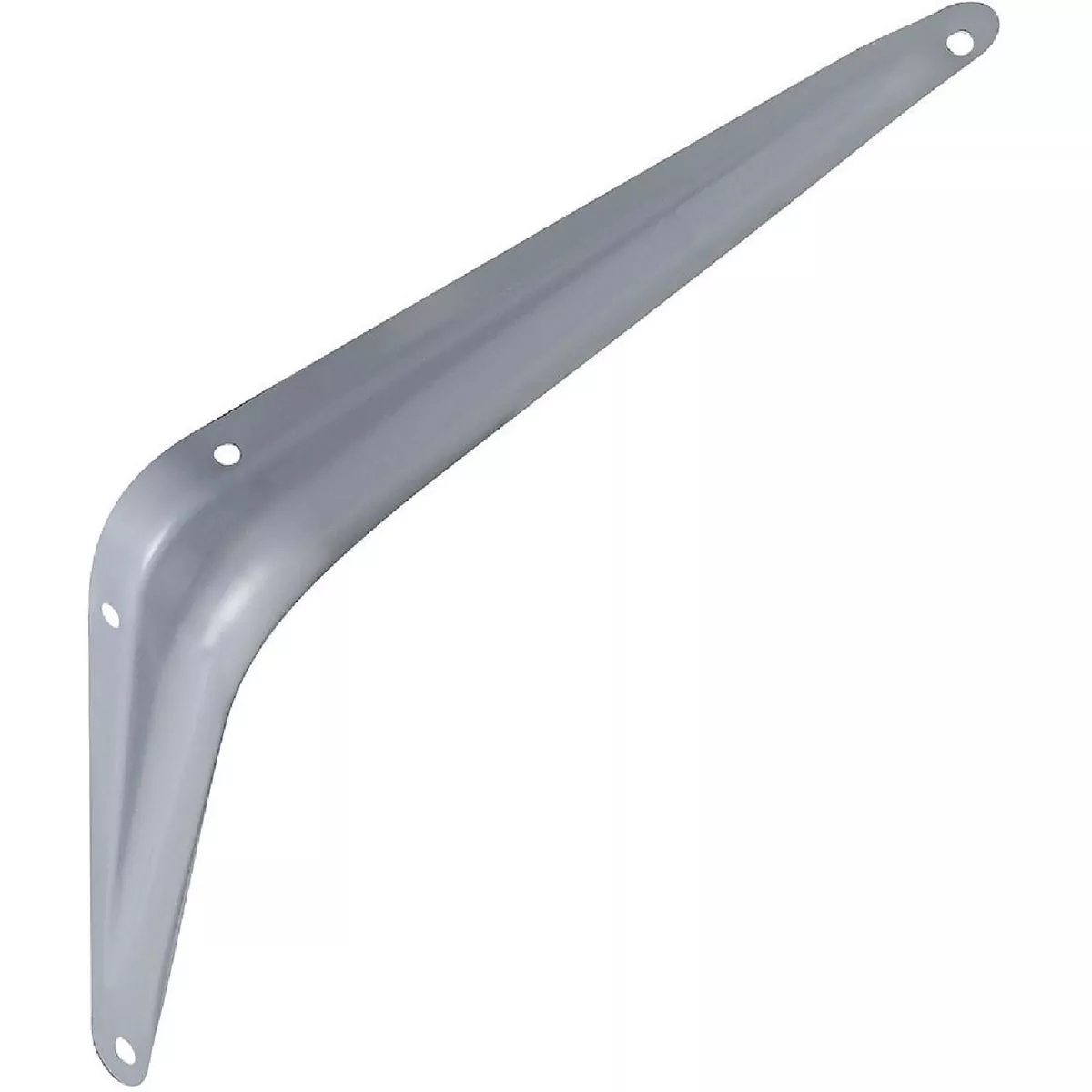 National Hardware 6 In. D. x 8 In. H. Gray Steel Shelf Bracket | True ...